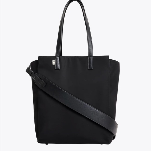 BEIS | Bags | Beis Commuter Tote Bag In Black | Poshmark